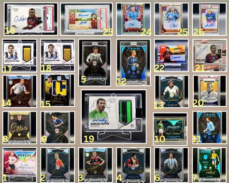 ซื้อ ขาย แลกเปลี่ยน การ์ดนักฟุตบอลทุกชนิด รายละเอียด ราคาต่อรองได้ครับ