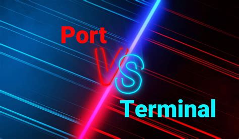 What S The Difference Between A Terminal And Port