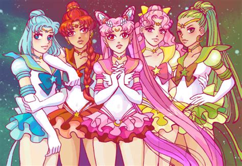 Sailor Moon Amazon Quartet