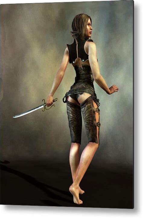 Hooded Female Assassin Art