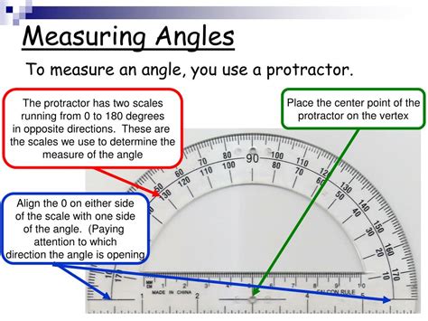 PPT Angle Measure PowerPoint Presentation Free Download ID