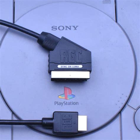 Sony Playstation 1 Ps Ps1 Ps2 Ps3 Psx Rgb Scart Cable