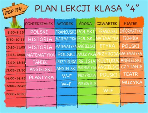 Sp 4 Dzialdowo Plan Lekcji