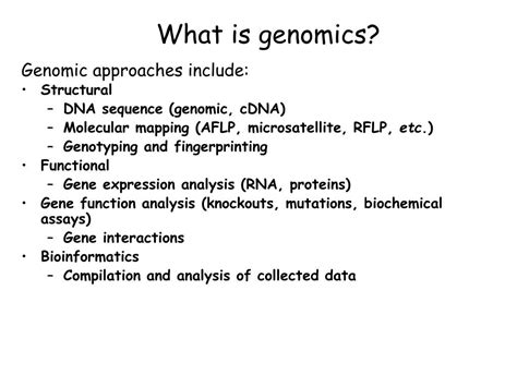 Ppt Why Genomics Powerpoint Presentation Free Download Id 832640
