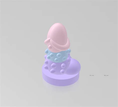 Free 3mf File Pastel Coloured Dildo・3d Printing Design To Download・cults