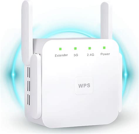Repetidor WiFi Dual Banda 5 GHz 1200 Mbps 2 4 GHz 300 Mbps 4 Antenas Direccionales Puerto