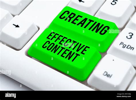 Hand Writing Sign Creating Effective Content Conceptual Photo Valuable