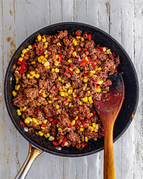 Cornbread Taco Casserole Cheekykitchen Cornbread Taco Casserole Cheekykitchen