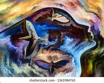 Inner Texture Series Visually Pleasing Composition Stock Illustration Shutterstock