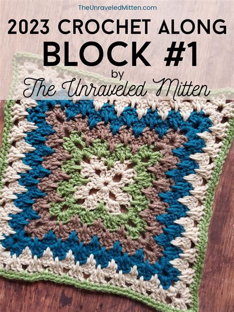 spike stitch granny square pattern the unraveled mitten