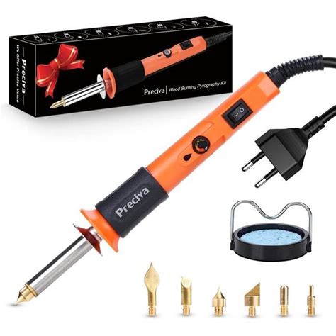 Kit De Pyrogravure Bois Stylo De Pyrogravure Sur Bois Kit Gravure Sur