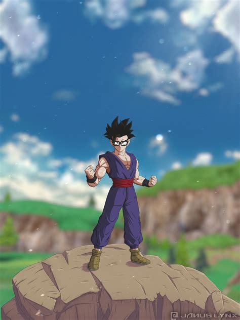 Dragon Ball Super Super Hero Gohan Base Glasses By Janus Lynx On Deviantart