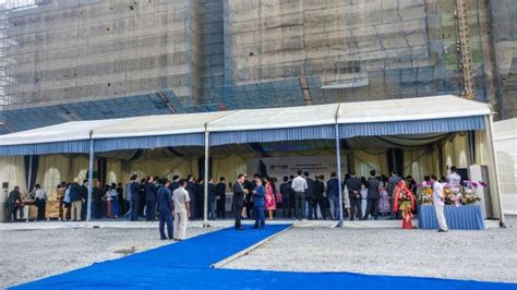 ក្រុមហ៊ុន ជីប ម៉ុង ចាប់ផ្តើម សាងសង់ អគារ ពាណិជ្ជកម្ម ចម្រុះ អន្តរជាតិ កម្ពស់ ៤៥ ជាន់