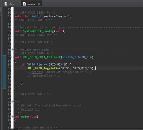 Solved Stm32h503 External Interrupt Hal Library Doesnt W Stmicroelectronics Community