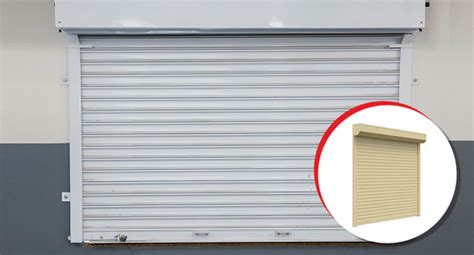 Perforated Rolling Shutter Corrosion Resistant White Color Insulated