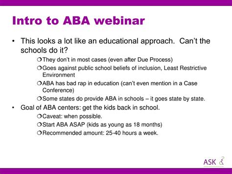 PPT Introduction To ABA PowerPoint Presentation Free Download ID
