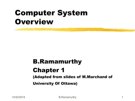 Ppt Computer System Overview Powerpoint Presentation Free Download