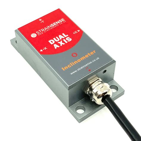 SCA T Dual Axis Inclinometer Standard Accuracy Strainsense Position Sensors