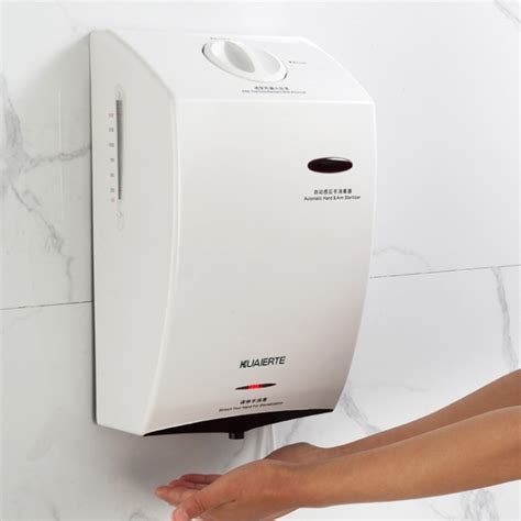 Kuaierte 손 자동 유도 스프레이 알코올 살균기 색상흰색미국 플러그