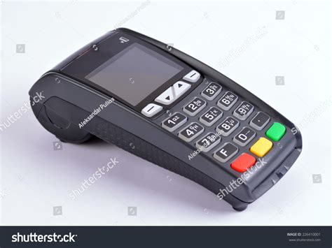 Pos Payment Gprs Terminal Isolated On Stock Photo Shutterstock