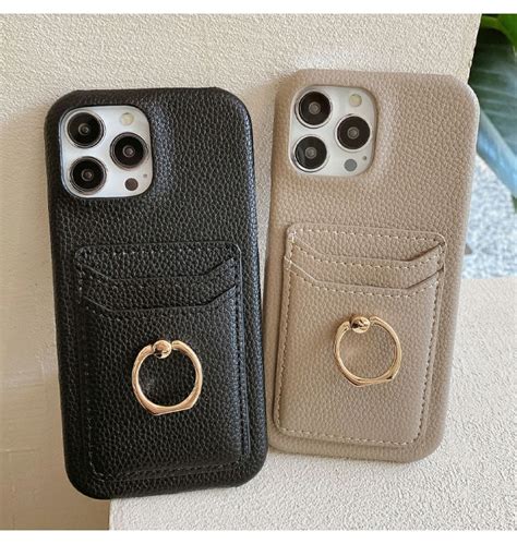 아이폰14플러스131211프로맥스pluspromax링카드수납홀더가죽하드케이스 티몬