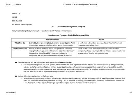 Solution Cj 112 Module 4 2 Assignment Template Studypool