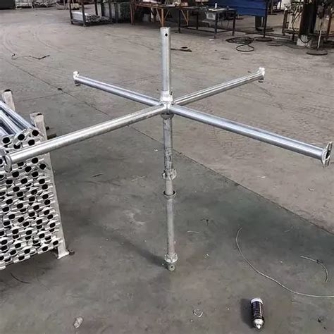 China Hot Dip Galvanized Cuplock Scaffolding Ledger Horizontal For Cuplock Scaffolding System