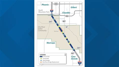 Arizona Gets 95 Million To Expand I 10 South Of The Valley