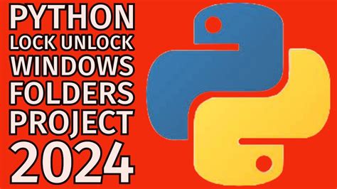 Python Project How To Lock And Unlock Folders 2024 Youtube