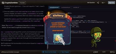 Darryl Williams On Linkedin Advance Class Time Building A Web3 Ethereum Solidity Game