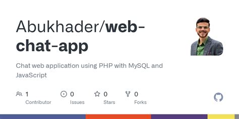 Github Abukhaderweb Chat App Chat Web Application Using Php With