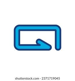 Refresh Undo Redo Rotationrepeat Arrows Isolated Stock Vector Royalty Free 2371719045