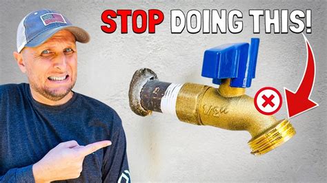 The Correct Way To Install An Outdoor Faucet Like The Pros Youtube