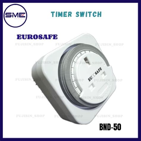 Sirim Timer Switch Socket 24 Hours Analog Programme Programmable 3 Pin Plug Digital Programmable