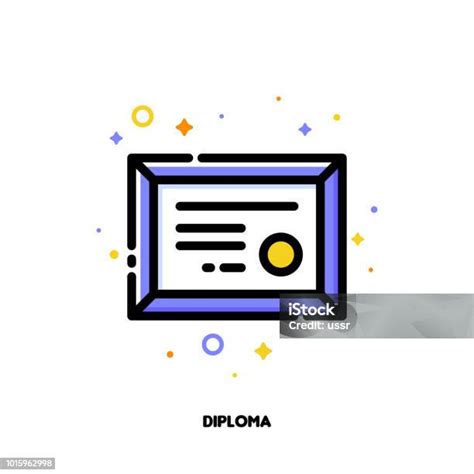 성공 또는 우승자 개념에 대 한 골드 인감과 디플로마의 아이콘입니다 플랫 채워진된 개요 스타일입니다 픽셀 완벽 64 X 64 편집 가능한 스트로크 1위에 대한 스톡 벡터