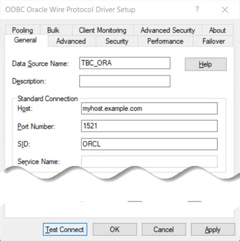 Configure The Odbc Source Of Data Windows