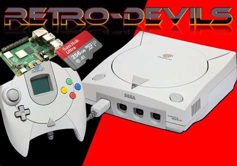 256gb Raspberry Pi 4 Sega Dreamcast Loaded Build From The Retro Devils Arcade Punks
