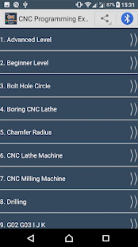 android 용 cnc programming examples code pro 다운로드