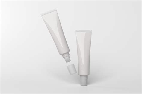 립밤 튜브 투명 포장 템플릿 모형 디자인 3d 렌더링 립글로스에 대한 스톡 사진 및 기타 이미지 립글로스 립밤 메이크업 화장품 Istock