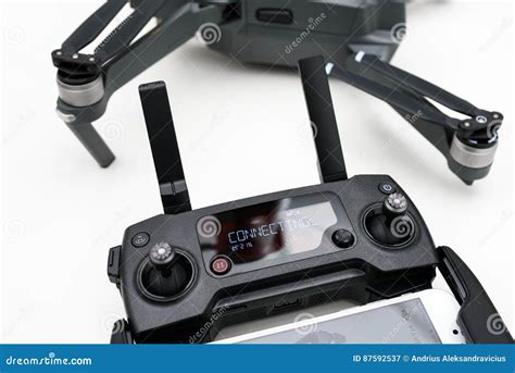 Dji Mavic Pro Controller Editorial Photography Image Of Joystick 87592537