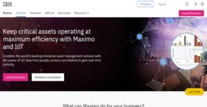 IBM Maximo Reviews Pricing Software Features Financesonline Com