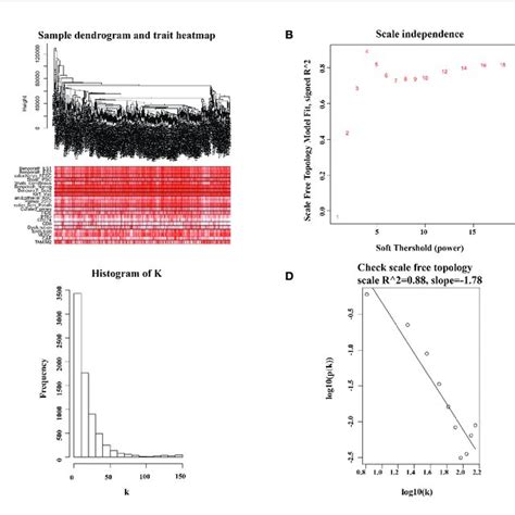 Sample Dendrogram And Soft Thresholding Values Estimation A Sample