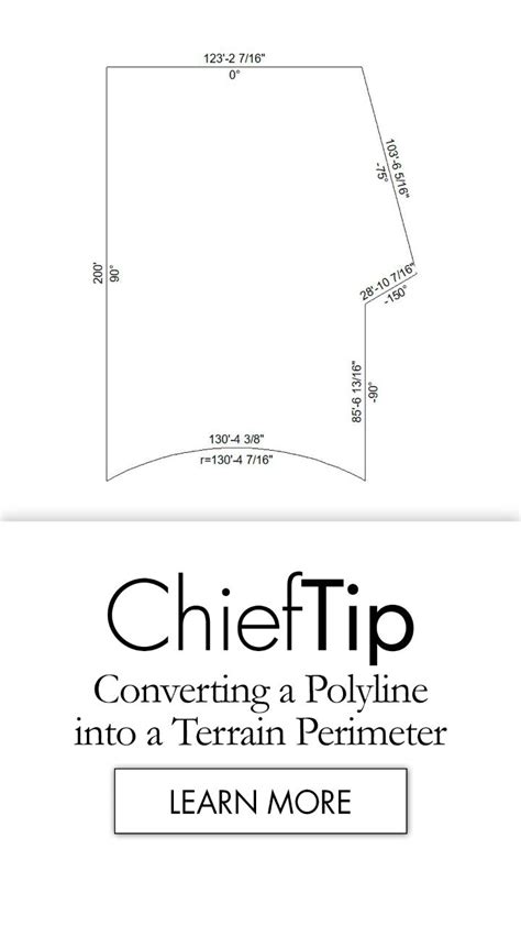 Converting A Polyline Into A Terrain Perimeter