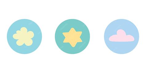 Historias Lindas Destacadas Portadas Doodle Handdrwan Para Redes Sociales Arte Abstracto