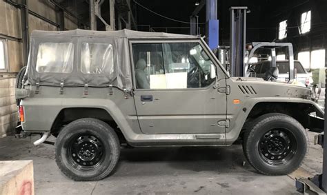 Mitsubishi Jsdf Type 73 Pajero Stuck In Japan Adamsgarage Sodo Moto