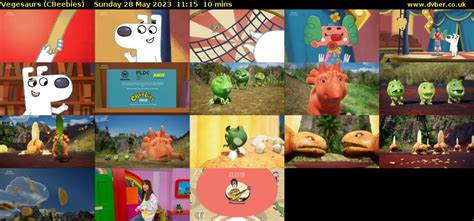 Vegesaurs Cbeebies 2023 05 28 1115