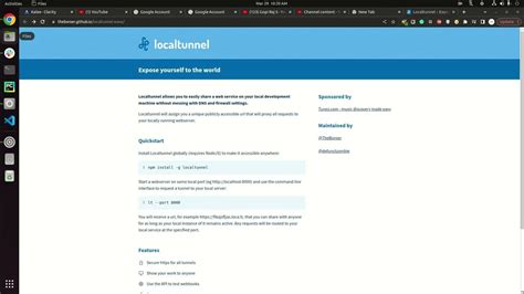 Localtunnel Youtube