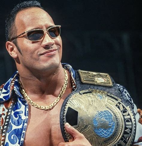 The Rock Former Intercontinental Champion Wwe The Rock Wwf The Rock