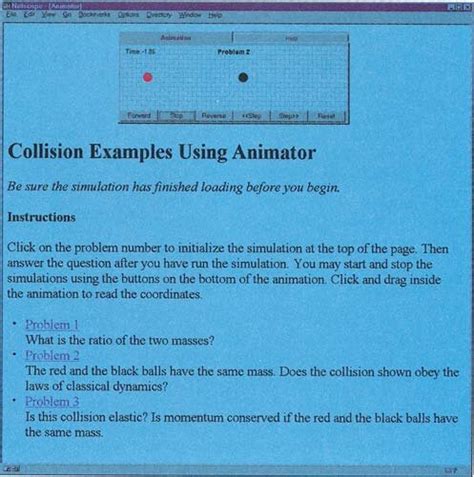 Java Animator Applet Currently Being Tested For Use In Web Based