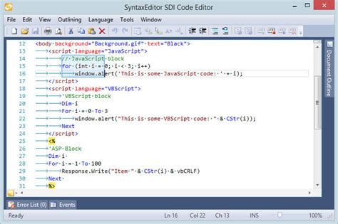 Actipro Syntaxeditor For Winforms